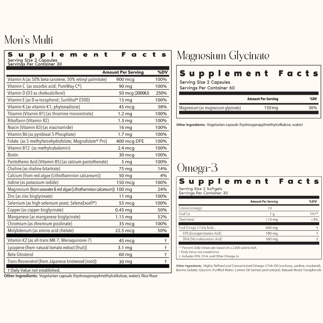 Men's Complete Bundle – We Heart Nutrition®