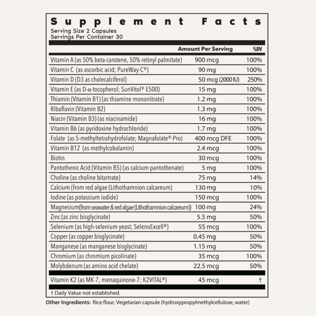 Women's Vitamin | Pro Life Supplements We Heart Nutrition – We Heart ...